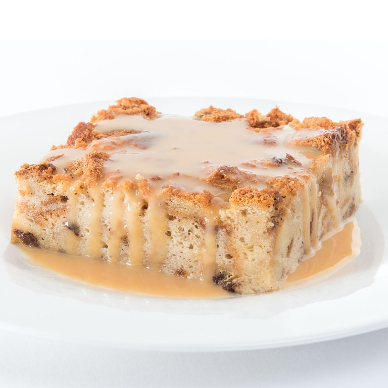 Bread Pudding in Caramel Rum Sauce – Cooke's Finest